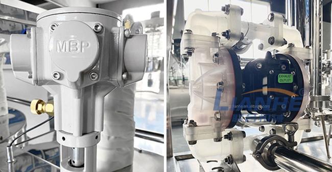 Leakproof 200L Perfume Mixer Machine , Anti Drip Perfume Blending Machine