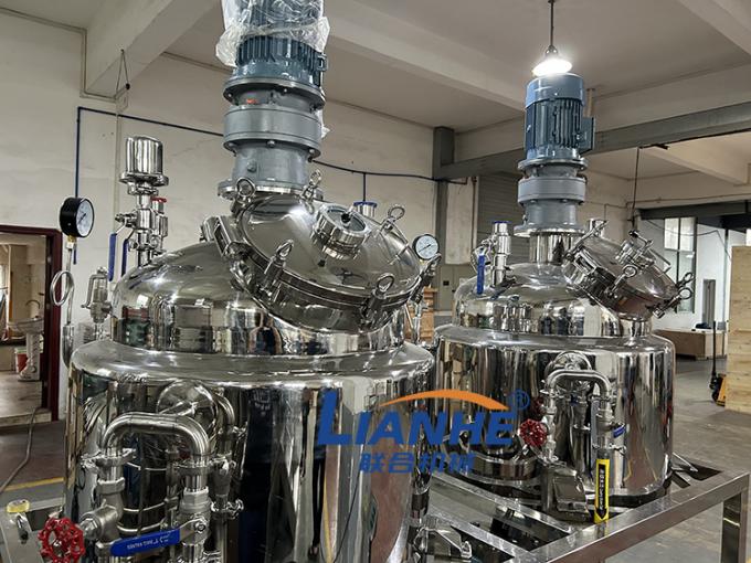 Fixed Type Vacuum Homogenizer Cosmetic Cream Mixer Lotion Ointment ...