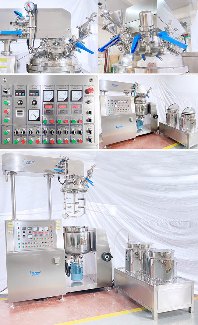 Hydraulic Lifting PLC Cosmetic Manufacturing Equipment Used For ...